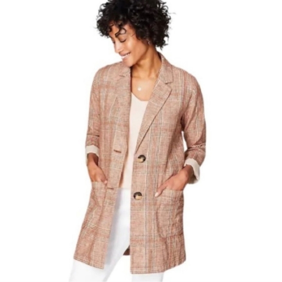 J. Jill | Jackets & Coats | J Jill Harper Oversized Blazer | Poshmark